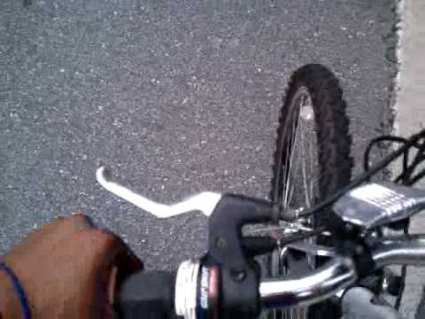 Countersteering on a bicycle - YouTube