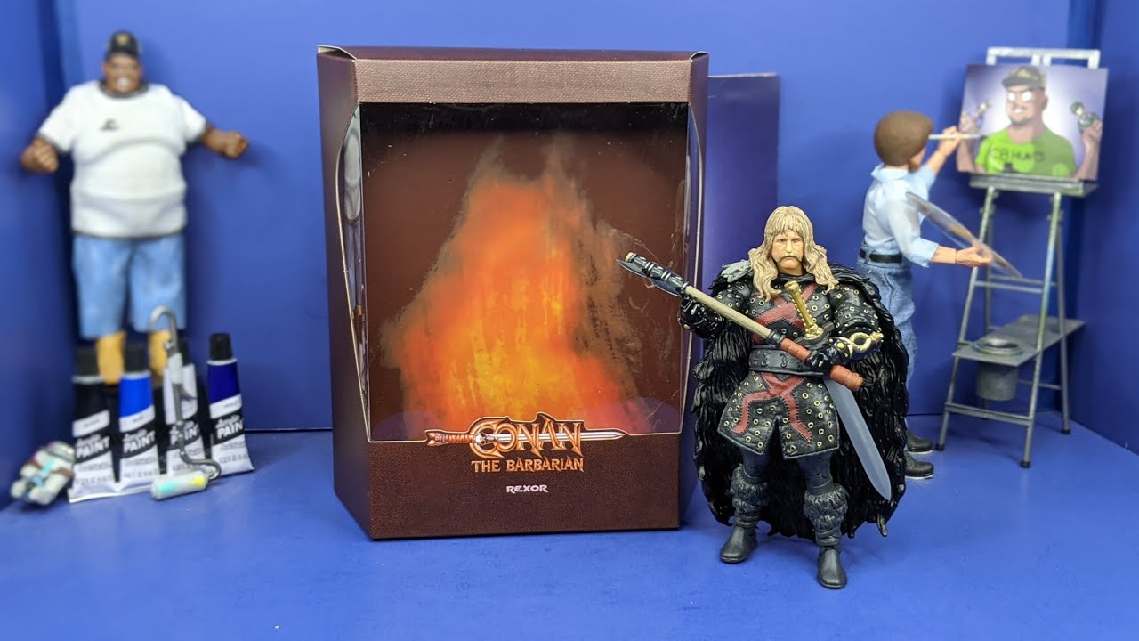 Super 7 Ultimates Conan The Barbarian Rexor Review - YouTube