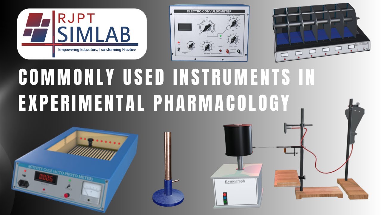 Commonly Used Instruments in Pharmacology Laboratory | RJPT Simlab ...