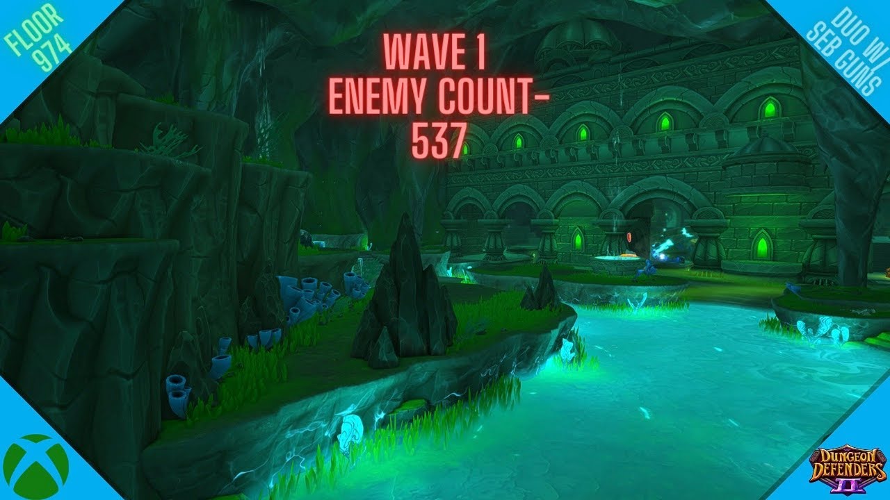 Dungeon Defenders 2- Duo Floor 974 w/Seb Guns - YouTube