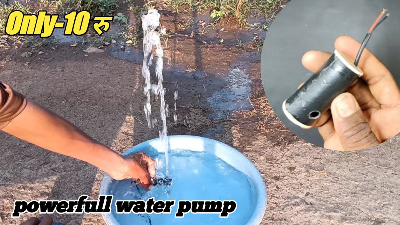 how to make a water pump//waterproof water pump//new invention ...
