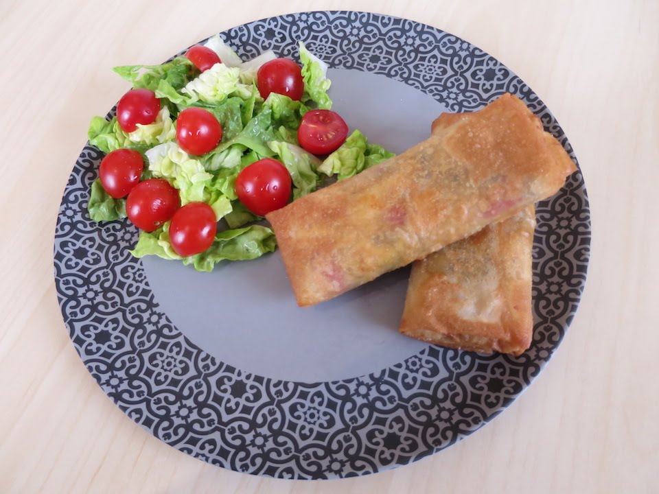 Recette de Bricks / Bourek au poulet et champignons | Chicken ...