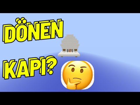 DÖNEN KAPI NASIL YAPILIR?|MİNECRAFT|ABG KANAL.