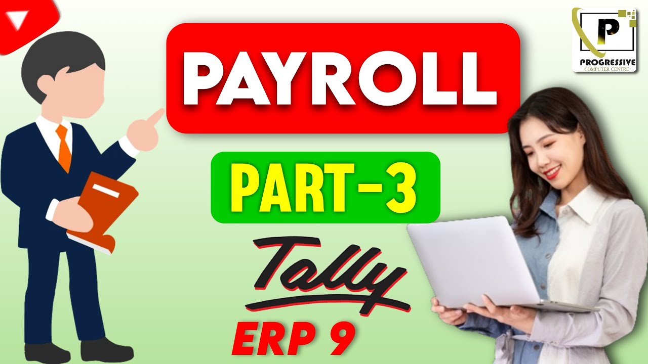 Payroll part-3 complete practical payroll में सैलेरी स्लिप बनाना हिन्दी में सीखे ।। - YouTube