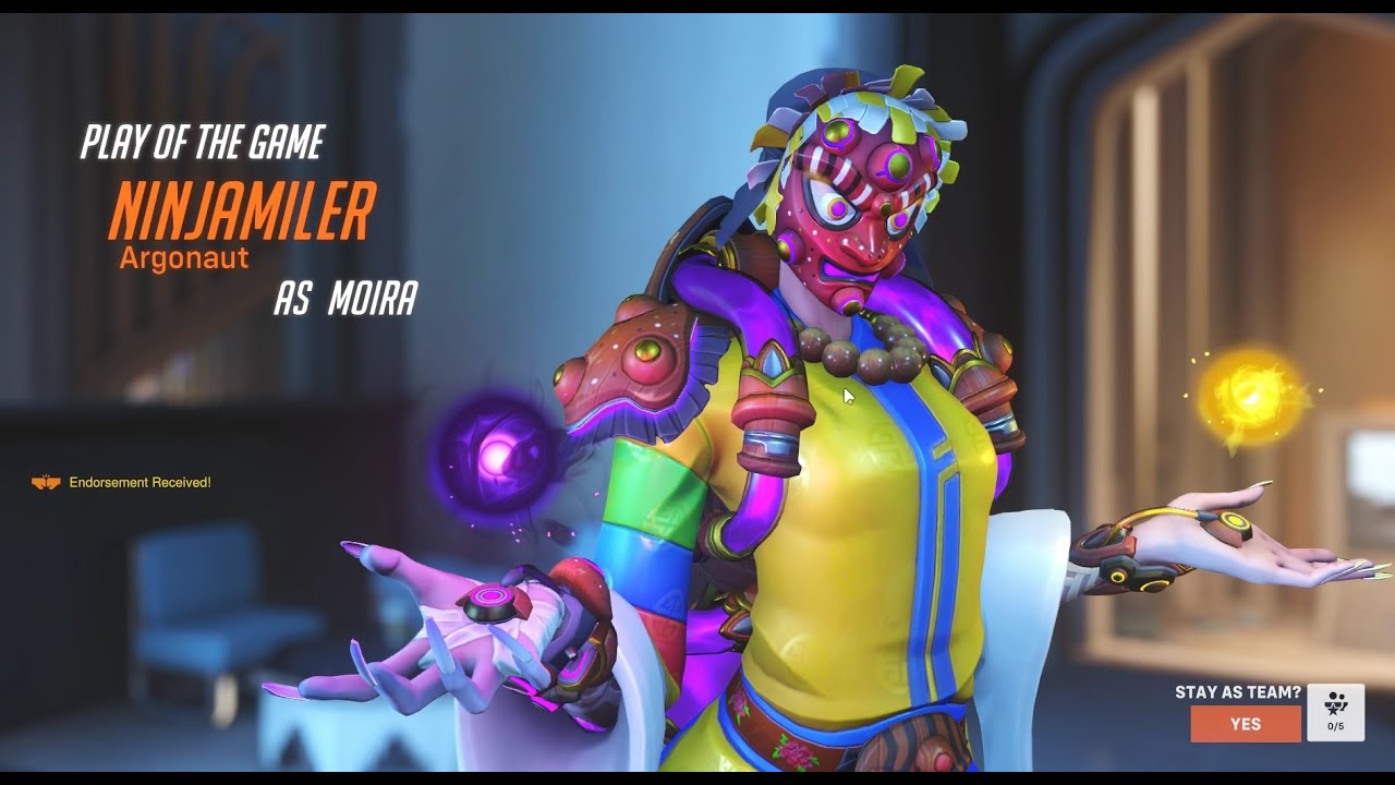 Overwatch 2 | MOIRA - Play of the game - YouTube