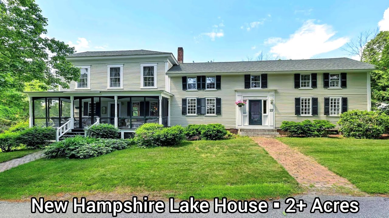 New Hampshire Lake Houses On 2+ Acres | NH Real Estate | Summer Fun NH ...