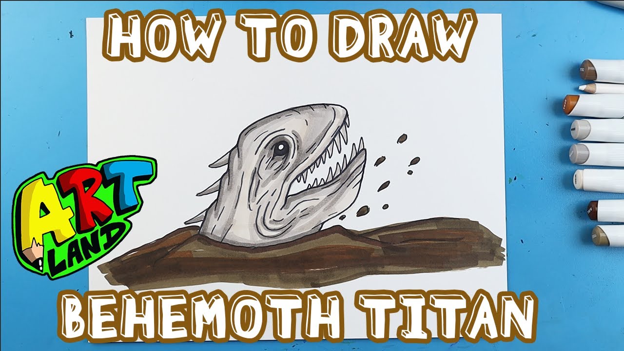 How to Draw BEHEMOTH TITAN!!! - YouTube