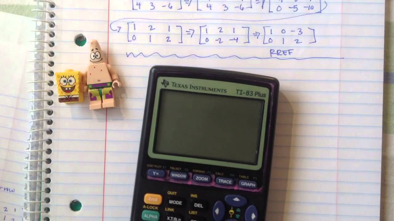 12.2 Part III Finding RREF of a Matrix - YouTube