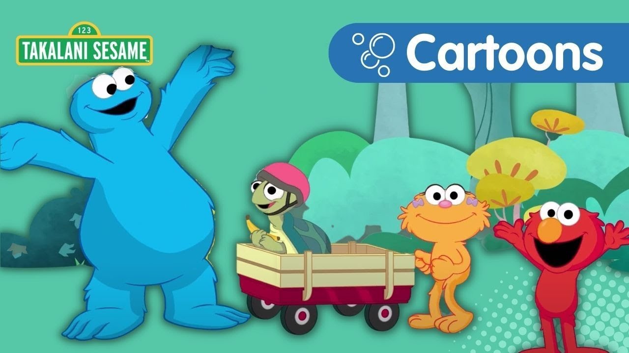 Elmo & Zoe Are Fast & Turtle is Slow | Takalani Sesame - YouTube