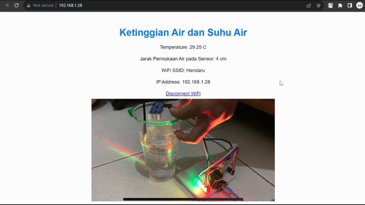 TUGAS BESAR MATA KULIAH DMP - IOT WATER MONITORING KETINGGIAN DAN SUHU AIR PADA SISTEM ...