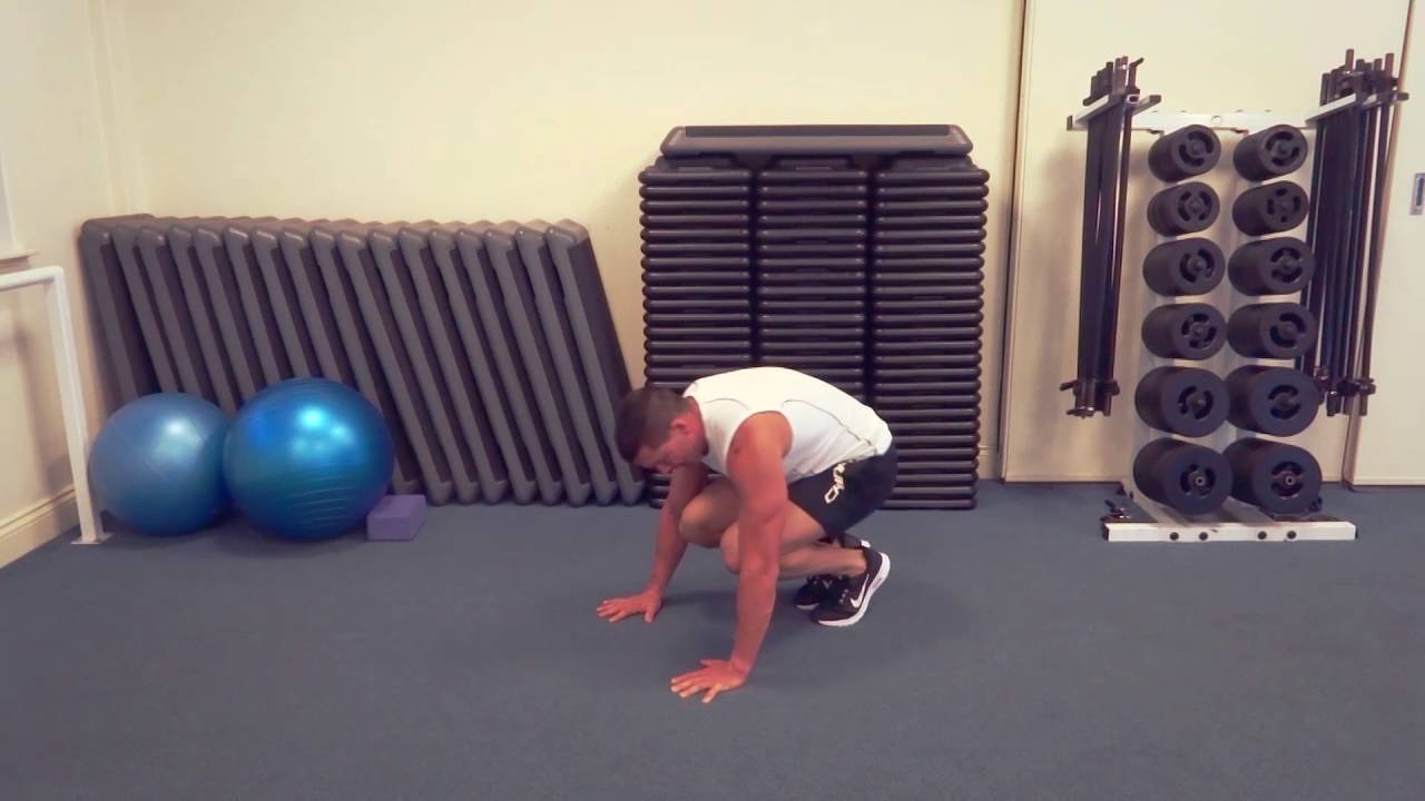 Squat Thrusts (Exercises.com.au) - YouTube