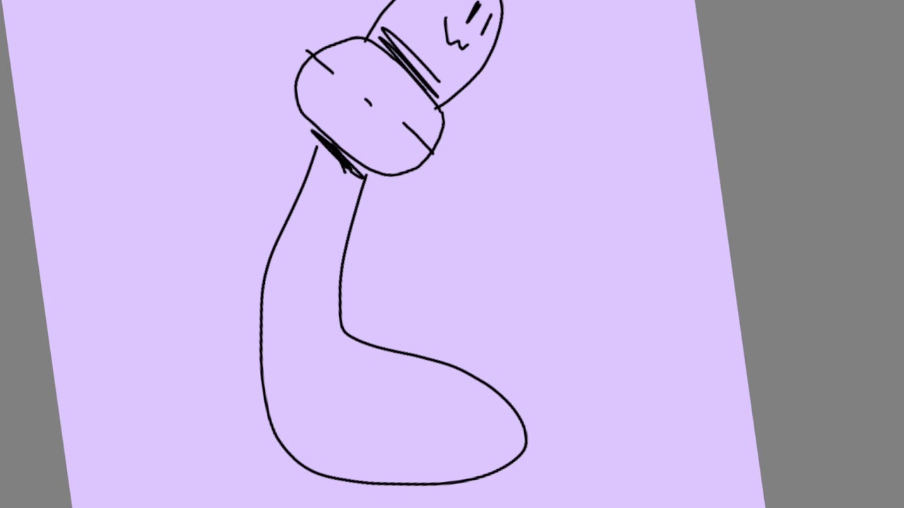 Unicorn worm speed paint - YouTube
