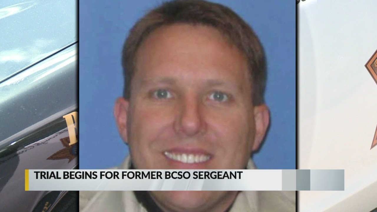 Trial begins for former BCSO sergeant - YouTube