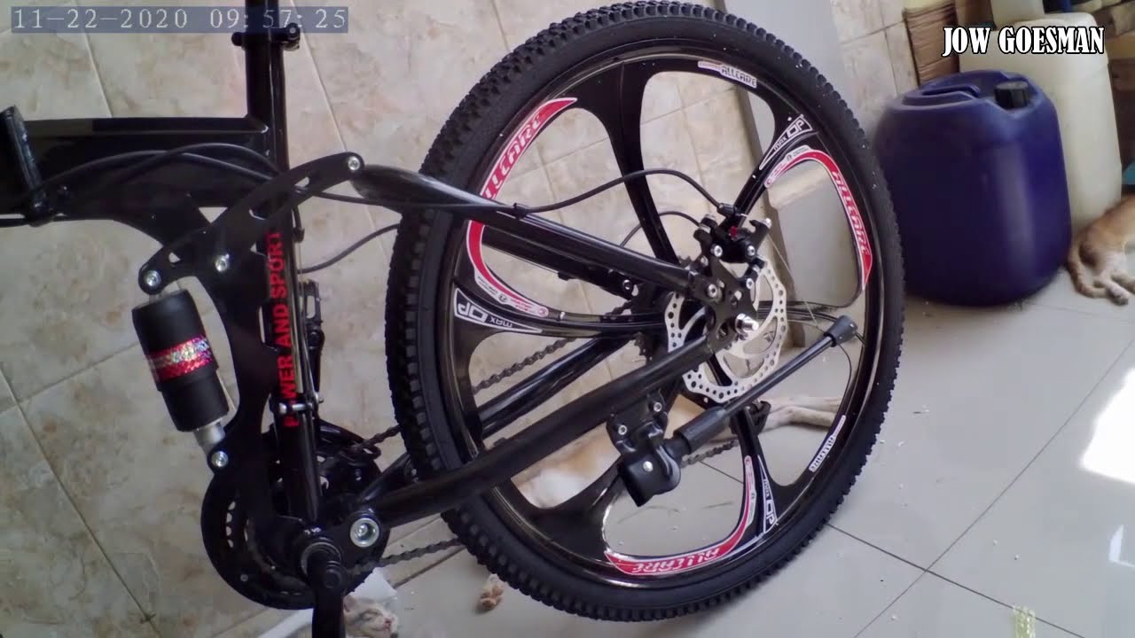 review unbox sepeda mtb lipat Macce 26 inch - YouTube