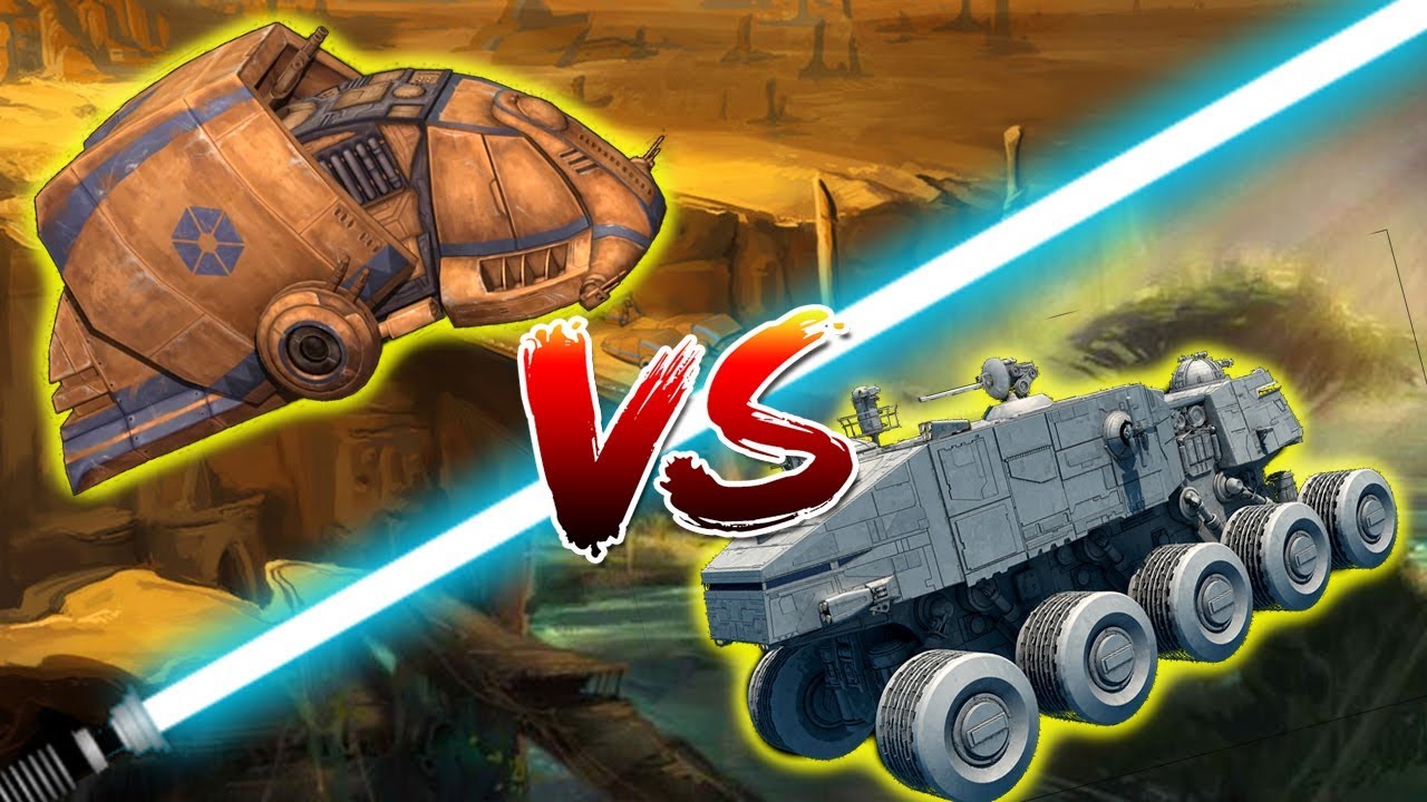 Republics Most POWERFUL Ground Vehicle VS Separatists Most POWERFUL ...
