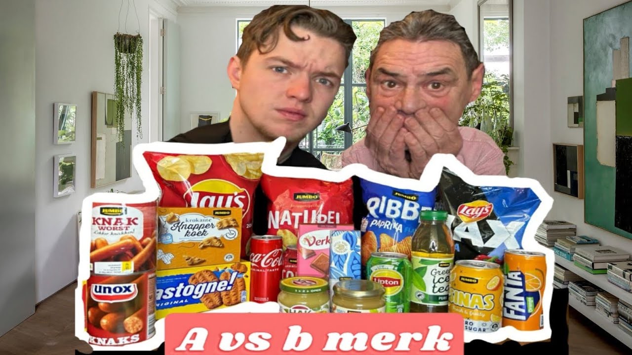 A VS B MERK 😨, WEDSTRIJD TEGEN MIJN VADER!!😳 - YouTube