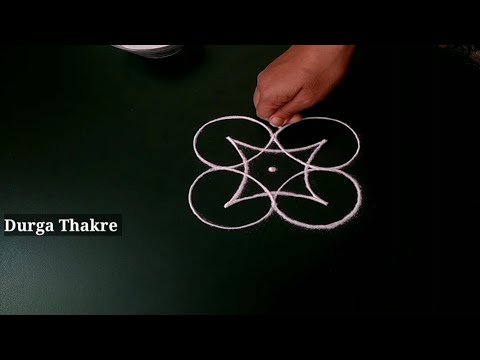 6 simple rangoli designs | dots rangoli | how to make rangoli | rangoli ...