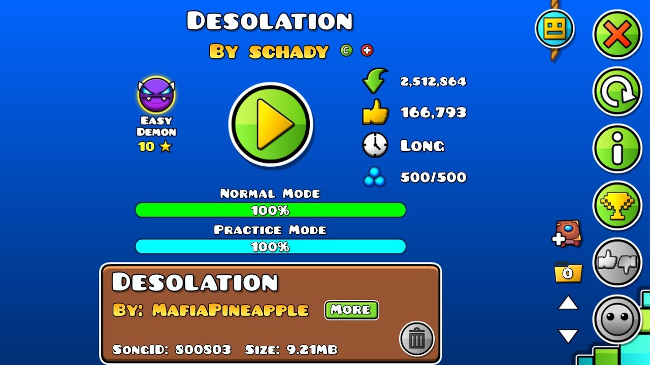 Geometry Dash | Desolation | By Schady - YouTube