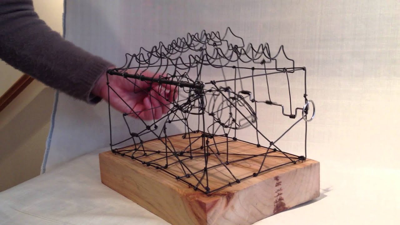 McGowan Fine Art | Bruce Campbell: Kinetic Fish Sculpture - YouTube