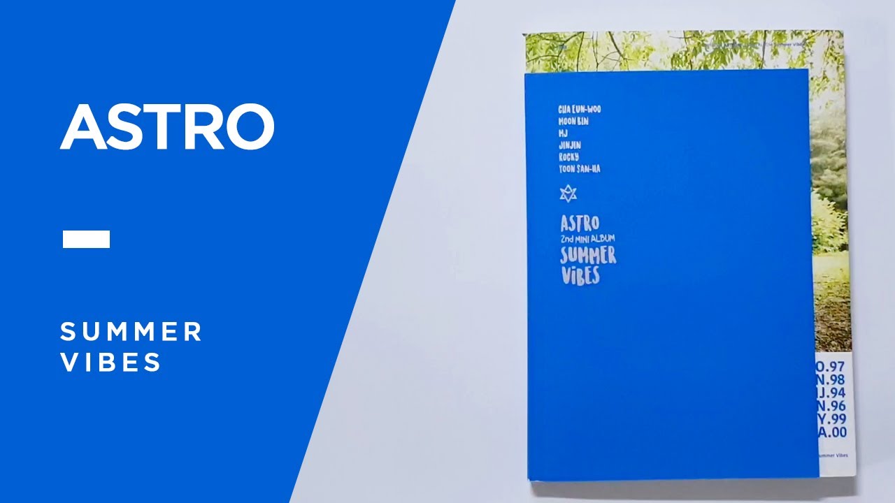 [FLIP THROUGH / UNBOXING] Astro - Summer Vibes Album - YouTube