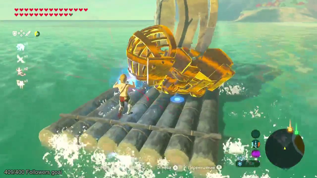 TURBO Surfing Float in Zelda: Breath of the Wild // ТУРБО Сёрфинг в ...