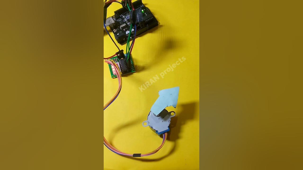 Stepper Motor Controlling Using Arduino Uno Youtube