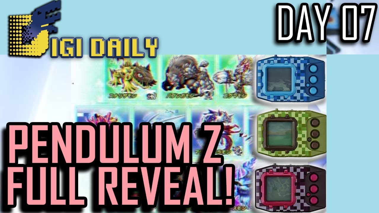 Digimon Pendulum Z Full Reveal! Pre-Orders are UP(DigiDaily Summer ...