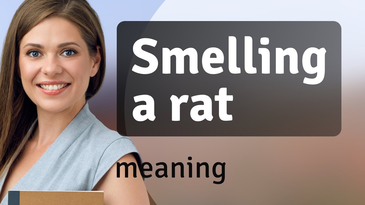 Understanding "Smelling a Rat": A Guide to English Idioms - YouTube