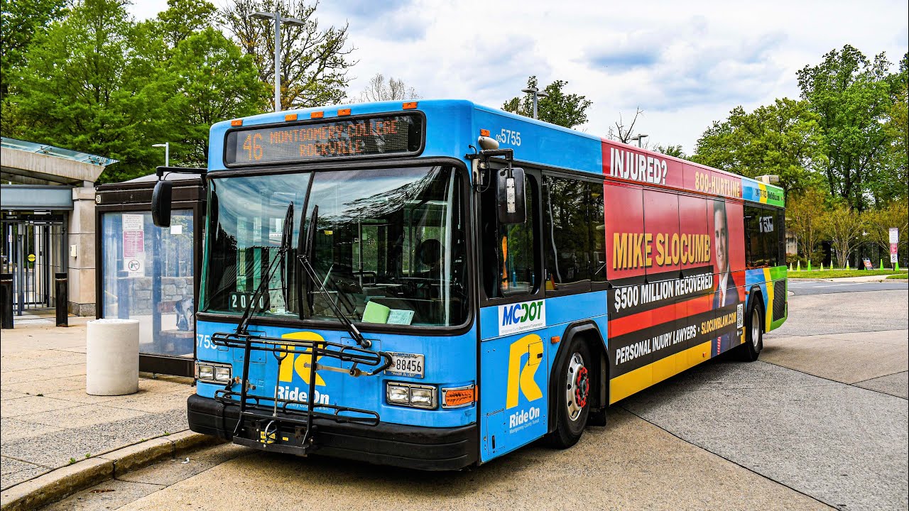 Montgomery County Transit Ride On 2009 Low Floor Gillig Advantage ...