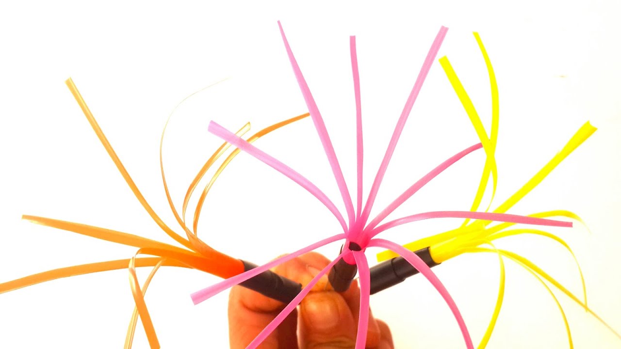 How to make a "Flower darts" with Tube - YouTube