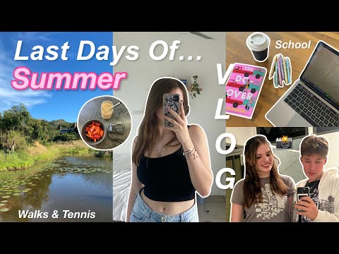 LAST FEW DAYS OF SUMMER VLOG *2024*🌴🥥 | Minamoo Vlogs