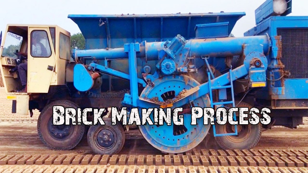 How its Made Brick | Brick Making Process With Machine | Advance ...