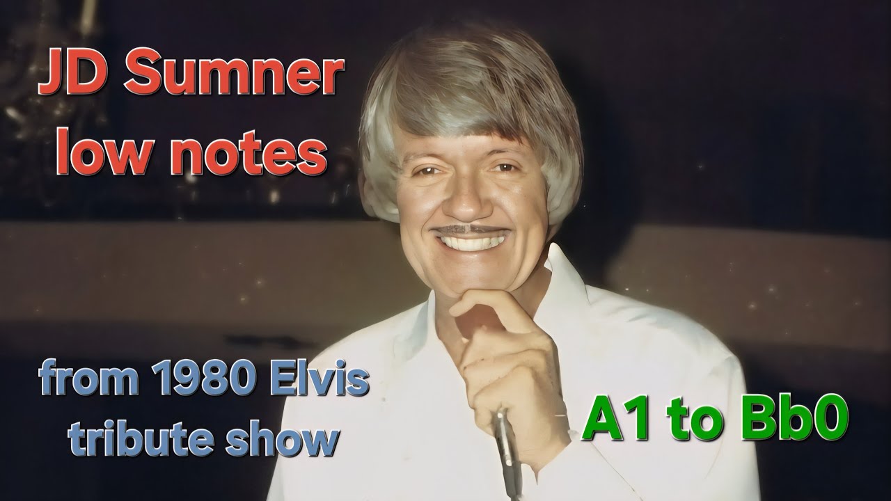 JD Sumner low notes from the 1980 Elvis tribute show (A1 to Bb0) - YouTube