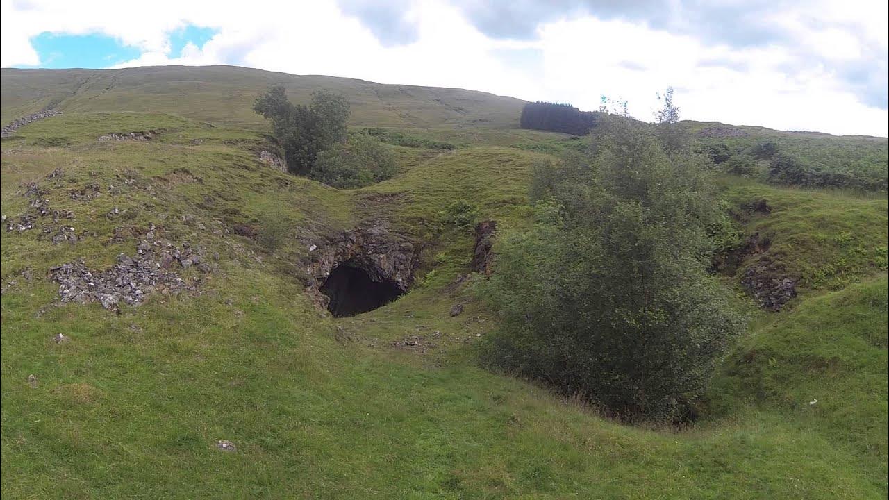 Cave of Caerbannog - Monty Python - Killer Rabbit Cave - UNEDITED Drone ...