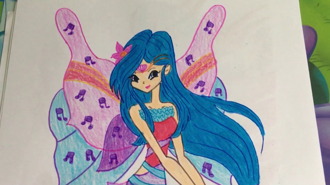 My Winx club Musa 🎶 Drawing 2019 - YouTube