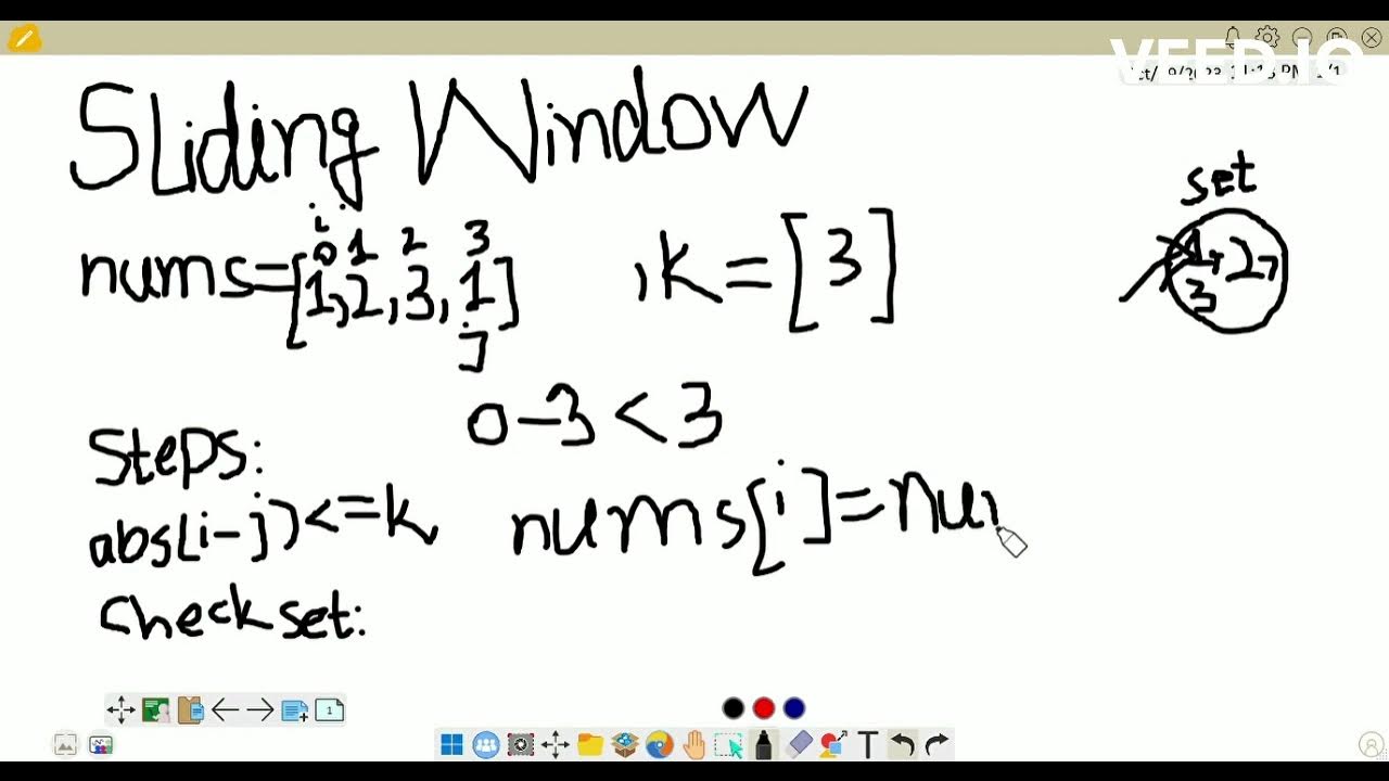 Leetcode Problem ||Contains Duplicate II - YouTube Leetcode Problem ||Contains Duplicate II - YouTube
