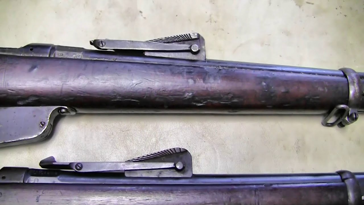 #3 Italian Vetterli Rifle sights various models 1870-1915 - YouTube
