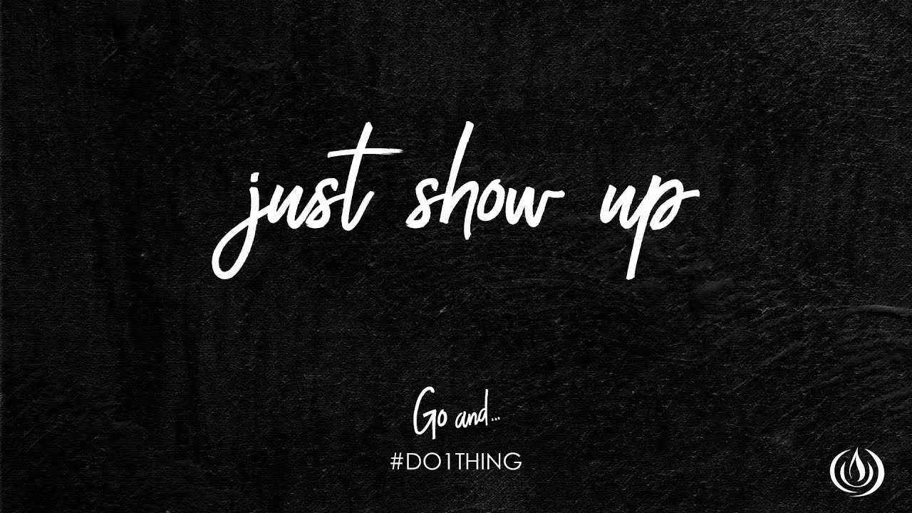 Just Show Up | Ps Mark Scholtz | 10 September 2023 - YouTube