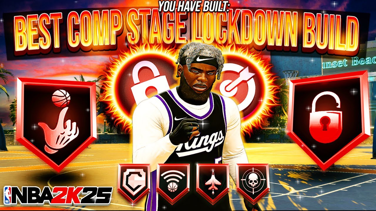 NEW BEST COMP STAGE LOCKDOWN BUILD IS GAMEBREAKING IN NBA 2K25! - YouTube