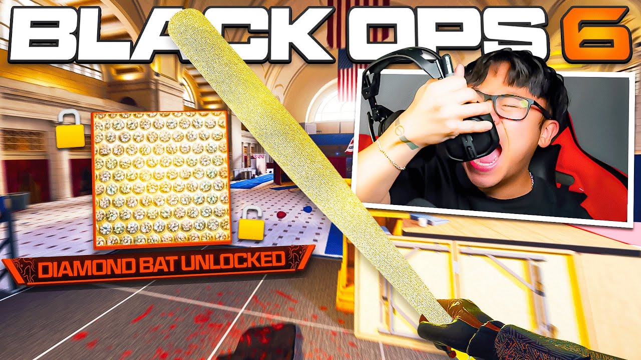 I UNLOCKED the DIAMOND BAT in BLACK OPS 6, but I almost broke ...