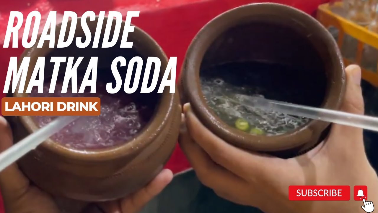 Roadside Matka soda Drink by a Hardworking Man - YouTube