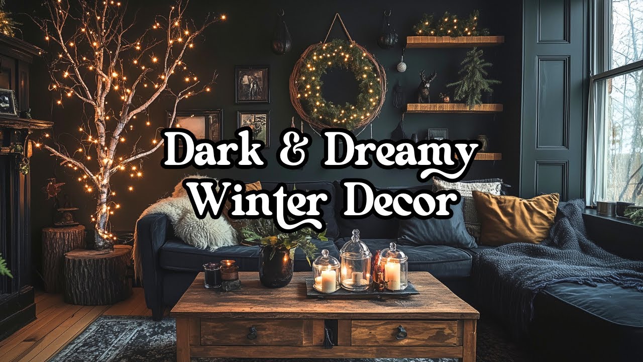 Moody Winter Decor Ideas: How to Make Your Space Look Like a Witchy ...