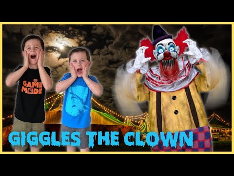 Giggles the Clown Party City | Unbox Setup Halloween Animatronic 2021 ...