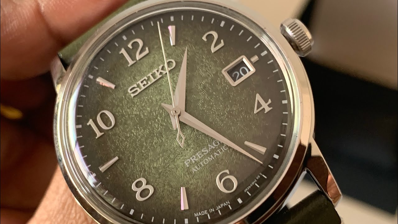 Seiko presage SRPF41J1 “matcha” unboxing - YouTube