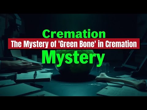 What's Behind the GREEN BONE Phenomenon in Cremation? 🌿 #greenbone # ...
