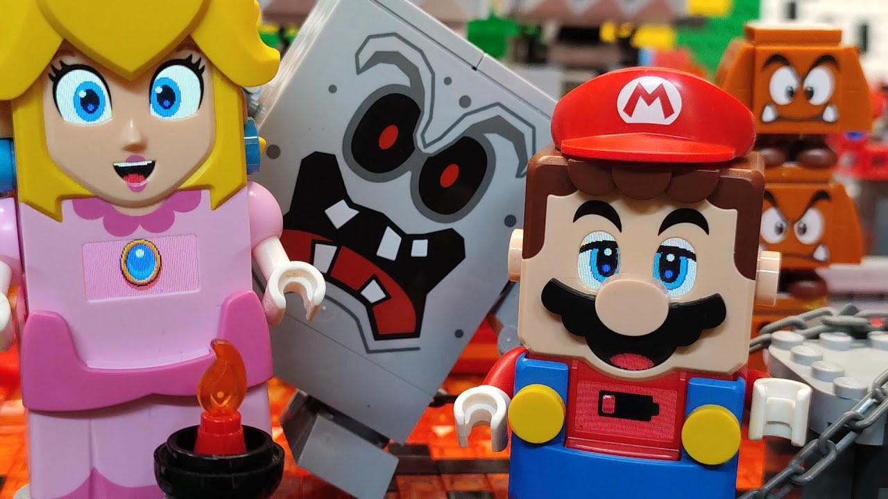How can LEGO Super Mario fight with Low Battery - YouTube