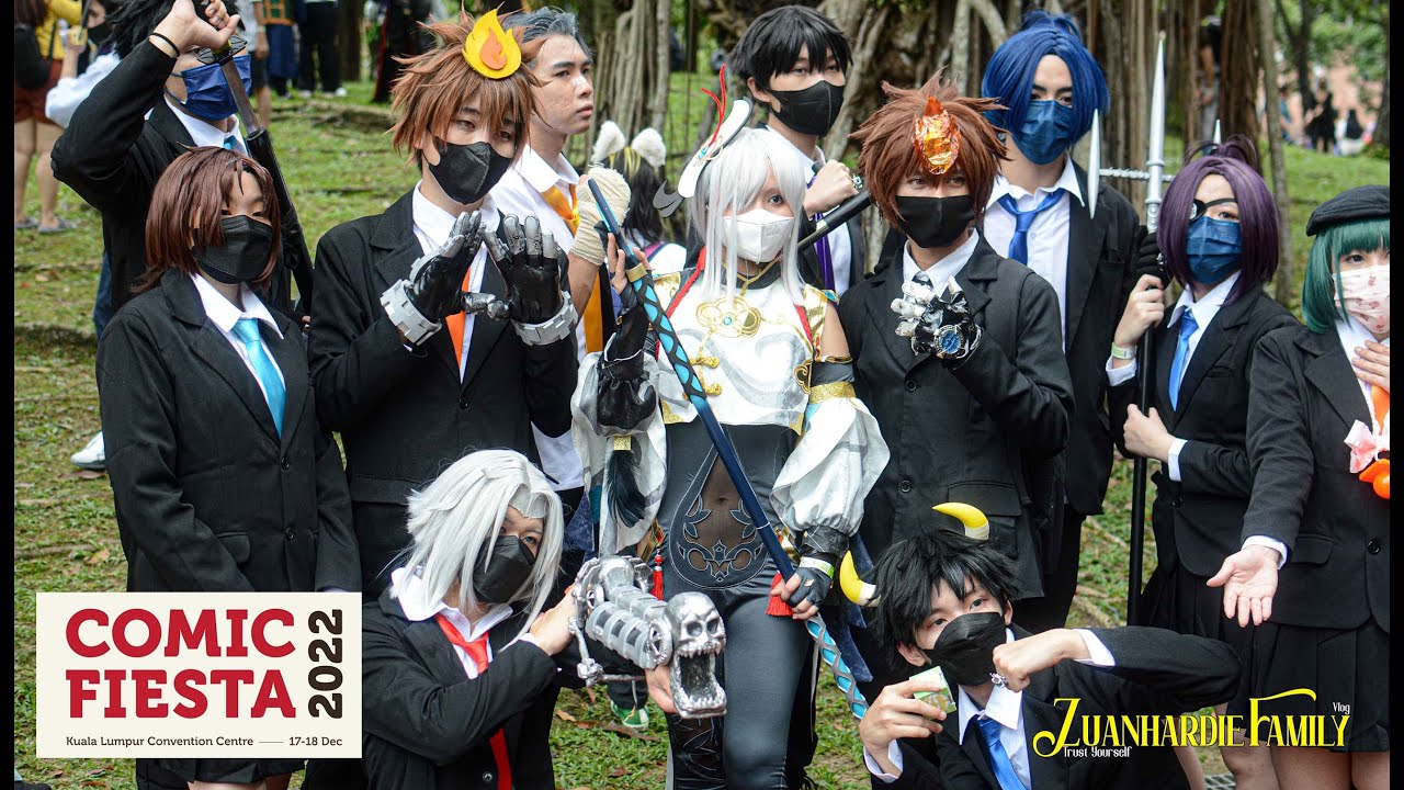 Malaysia’s largest Animation, Comics and Games ACG Event Comic Fiesta 2022 Kuala Lumpur - YouTube
