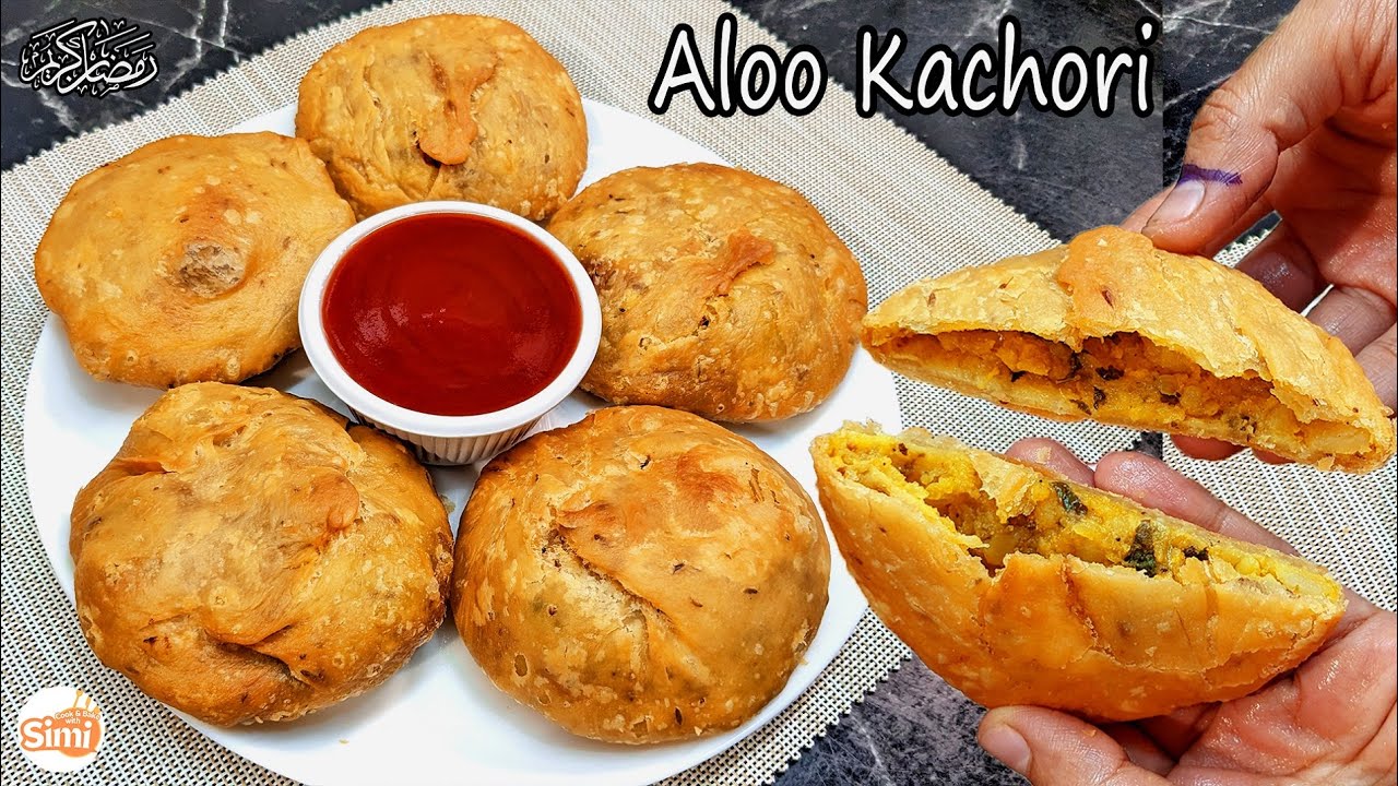Aloo Kachori Recipe | Aloo Ki Khasta Kachori | Crispy Potato Snacks ...