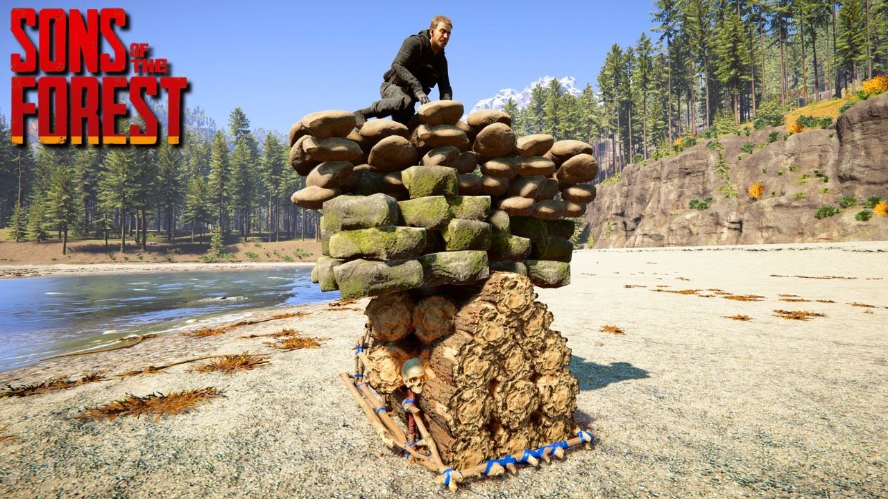Log Sled Glitch | Sons of The Forest - YouTube