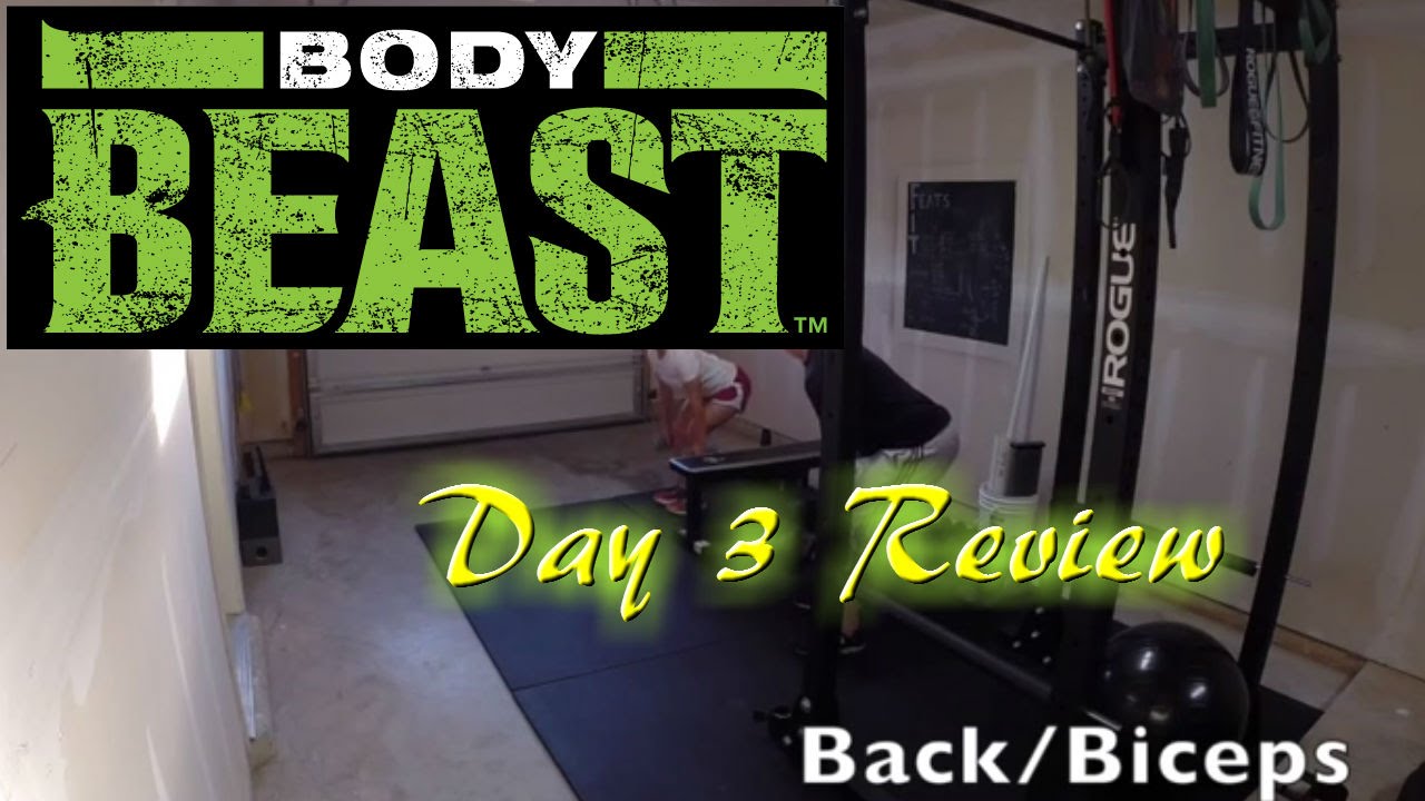 Body Beast 2015: Day 3 Review (Backs/Bis & Abs) - YouTube
